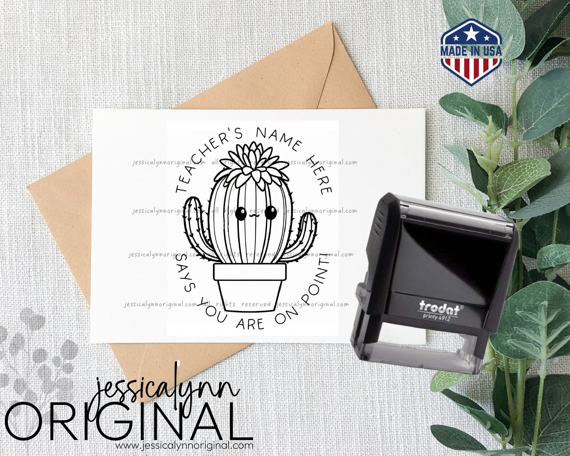 Custom Rubber Stamps — JessicaLynnOriginal.com