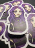 Limited Edition Descendants Mal Laminated Matte Finish Vinyl Sticker ...